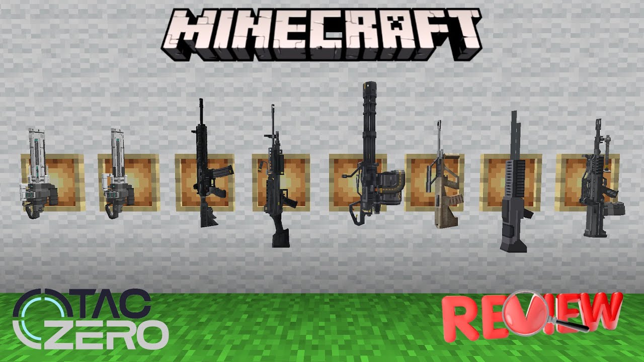 TacZ Mod Review – Minecraft में आए नए सुपर Guns! 💥 पार्ट 5 - YouTube