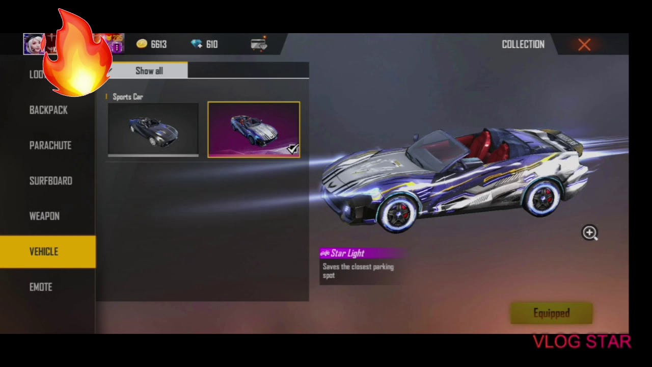 Free fire Lamborghini skin || Star light Lamborghini skin || Gift from ...