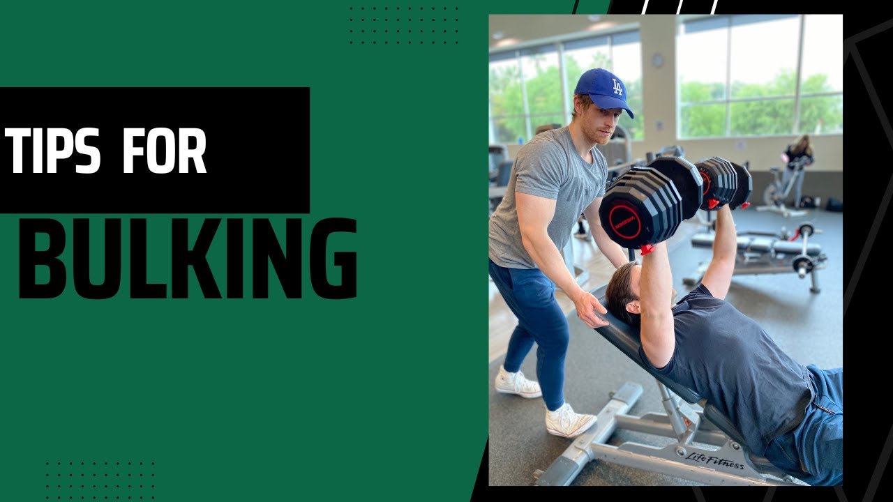 TIPS FOR BULKING! - YouTube
