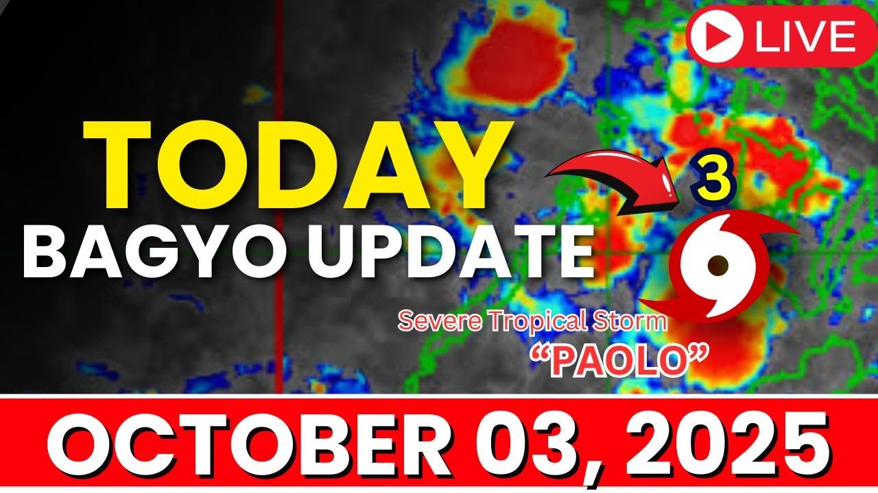 Today Bagyo Update October 03, 2025 | Low Pressure Area in the ...