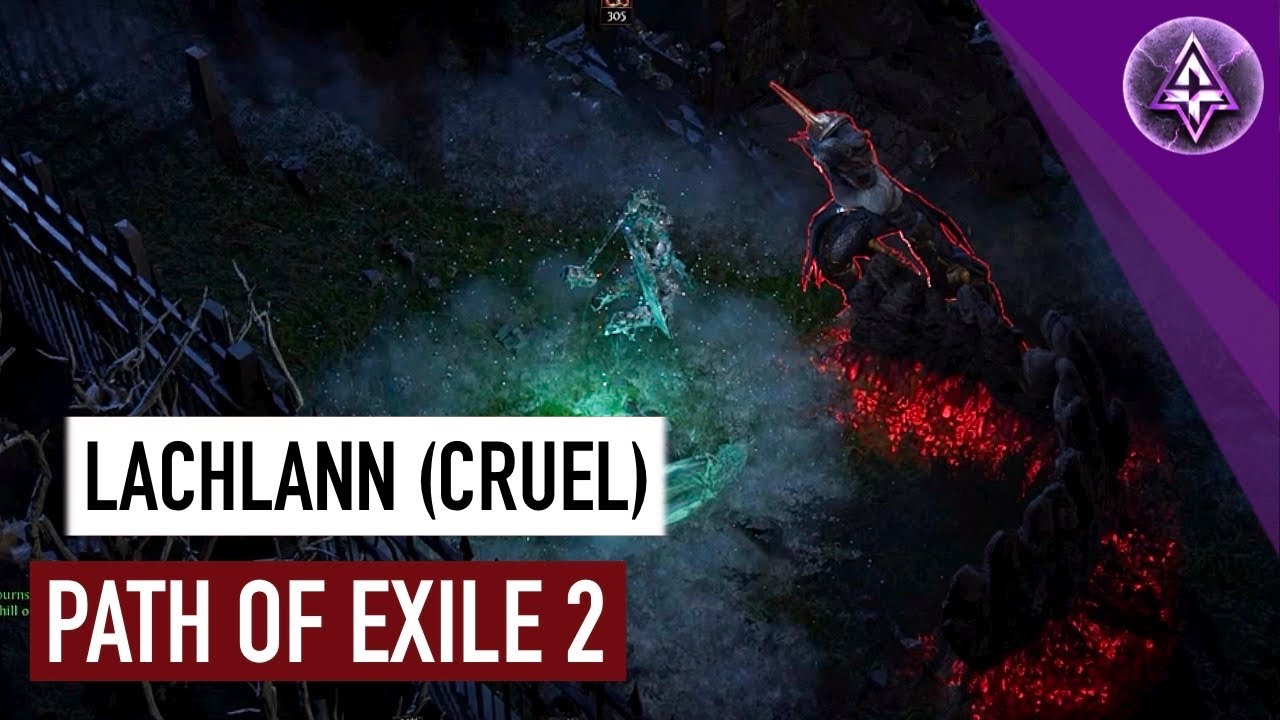 Path of Exile 2 - Lachlann Of Endless Lament (Cruel Difficulty) - Boss Fight - YouTube