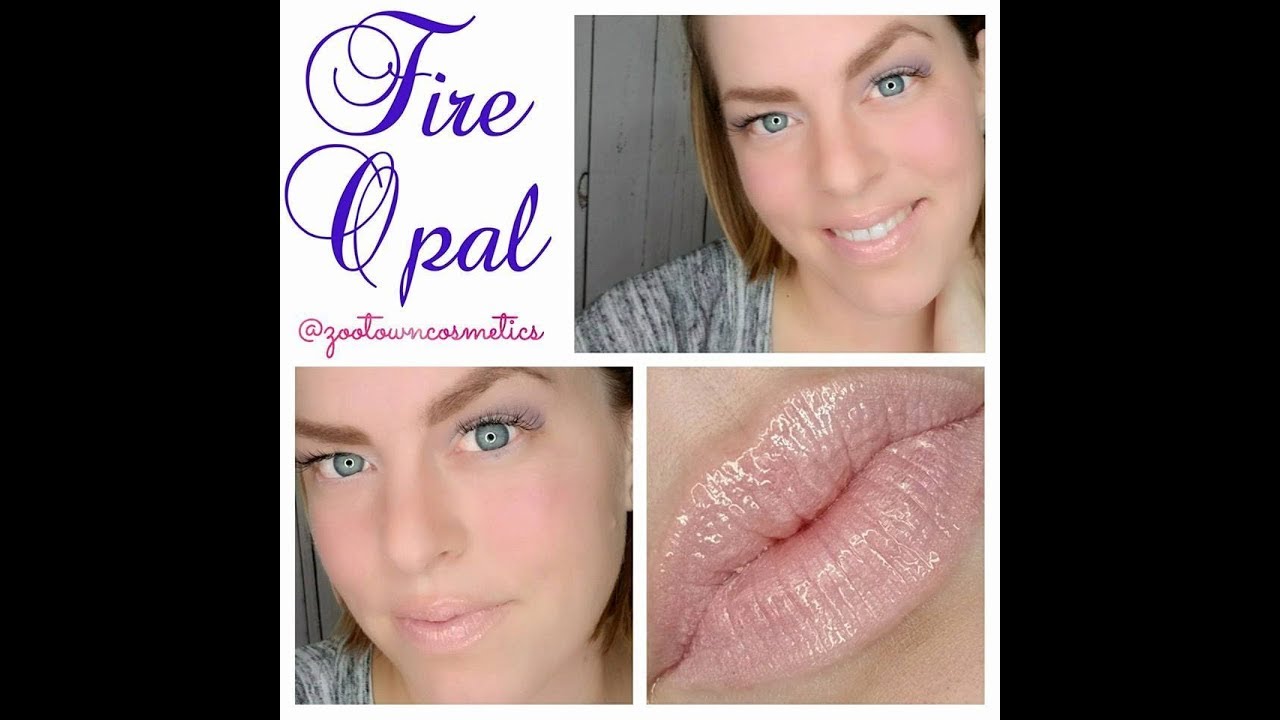 Fire Opal LipSense Color Reveal - YouTube