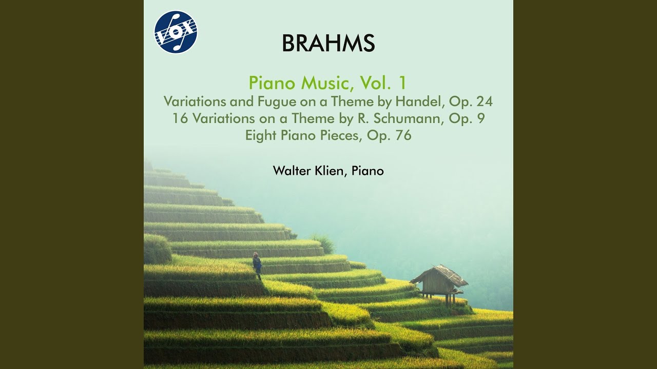 Variations & Fugue on a Theme by Handel, Op. 24: Aria - YouTube