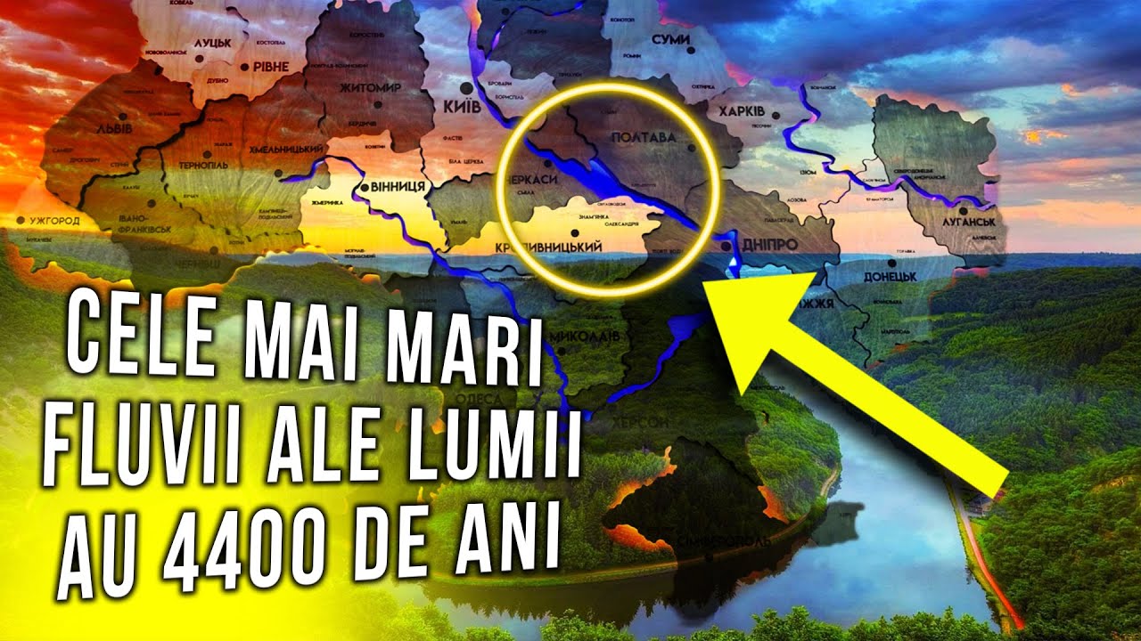 Cele mai mari fluvii s-au format acum 4400 de ani, în urma potopului ...