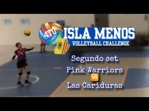 Isla Menos Volleyball Challenge | Segundo Set | Pink Warriors 🆚 Las ...