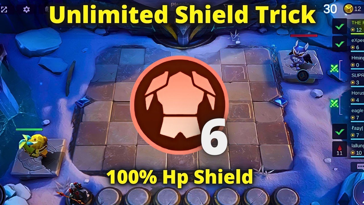 NEW UNLIMITED SHIELD TRICK DAUNTLESS X KAGURA | MLBB MAGIC CHESS GO GO ...