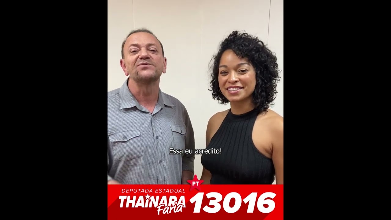 Thainara Faria Deputada Estadual - 13016 - YouTube