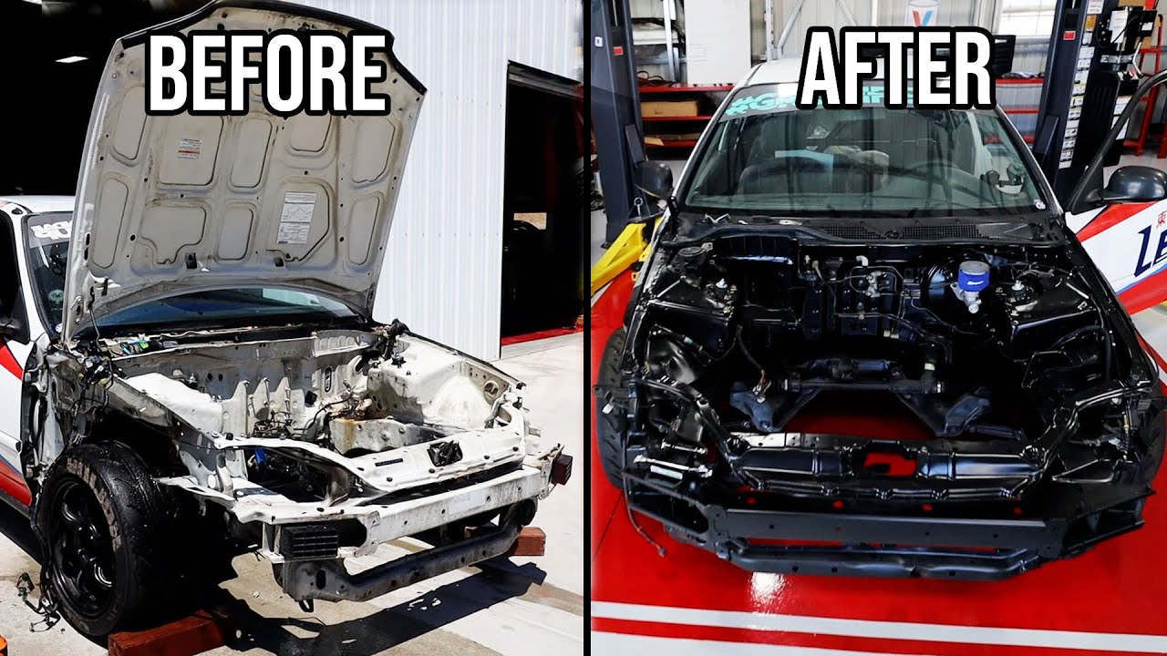 Complete DIY Engine Bay Restoration! | K Swapping my Honda Civic EG Ep ...
