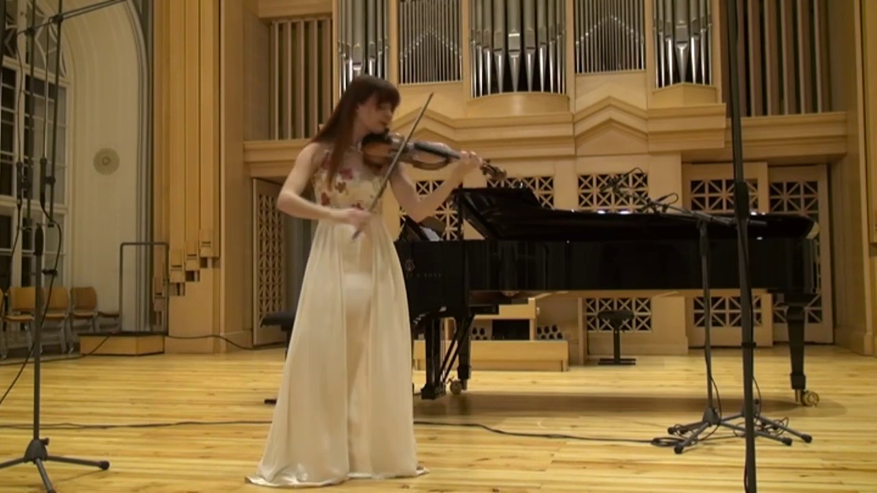 J. S. Bach - Andante (Violin Sonata No.2, BWV 1003) - Ludmila Pavlová ...