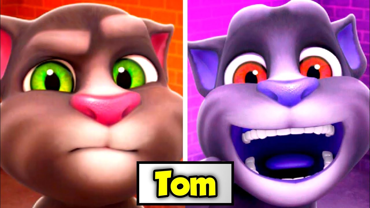 Talking Tom Cat 😺 - Tom Eating Food (Part-8) - YouTube