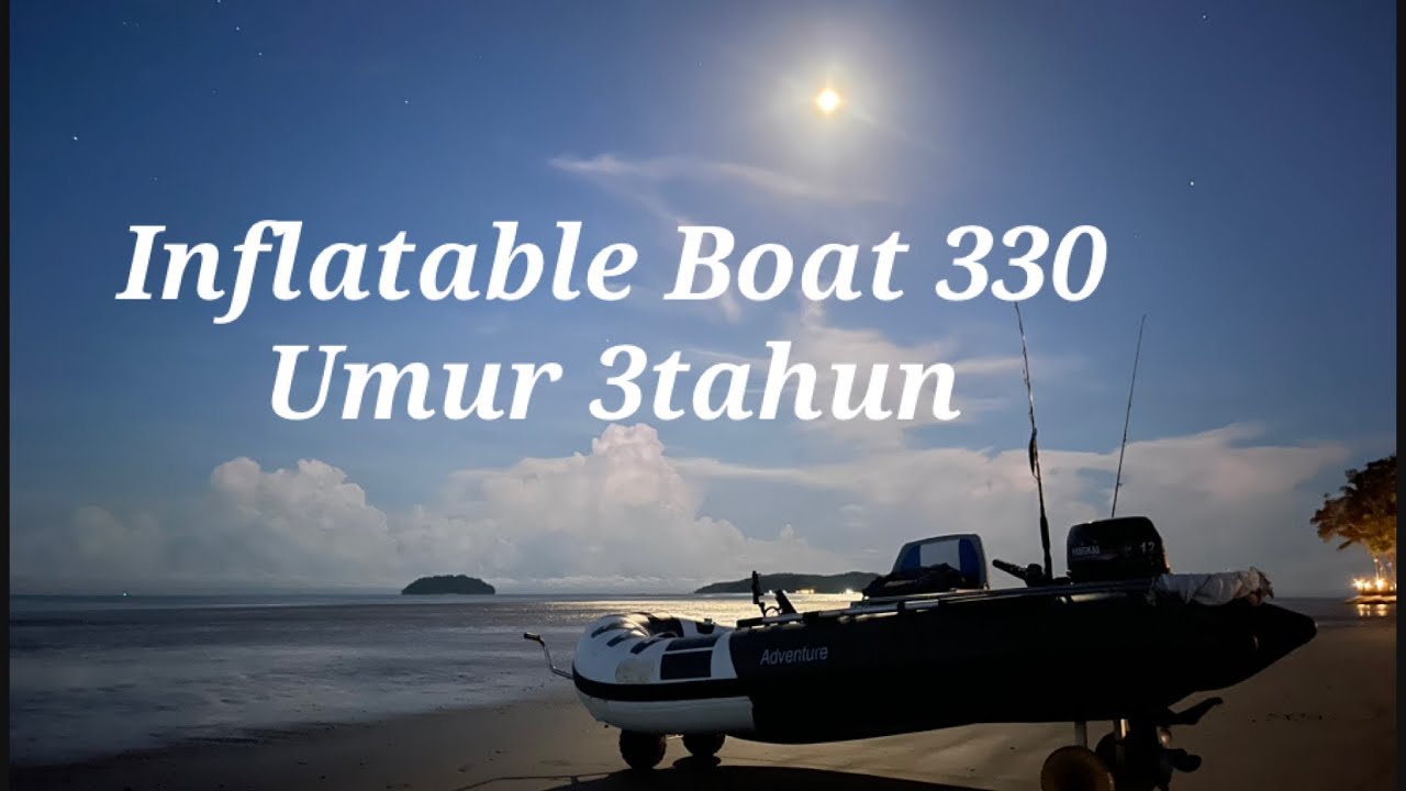 Review Inflatable boat dan memancing - YouTube