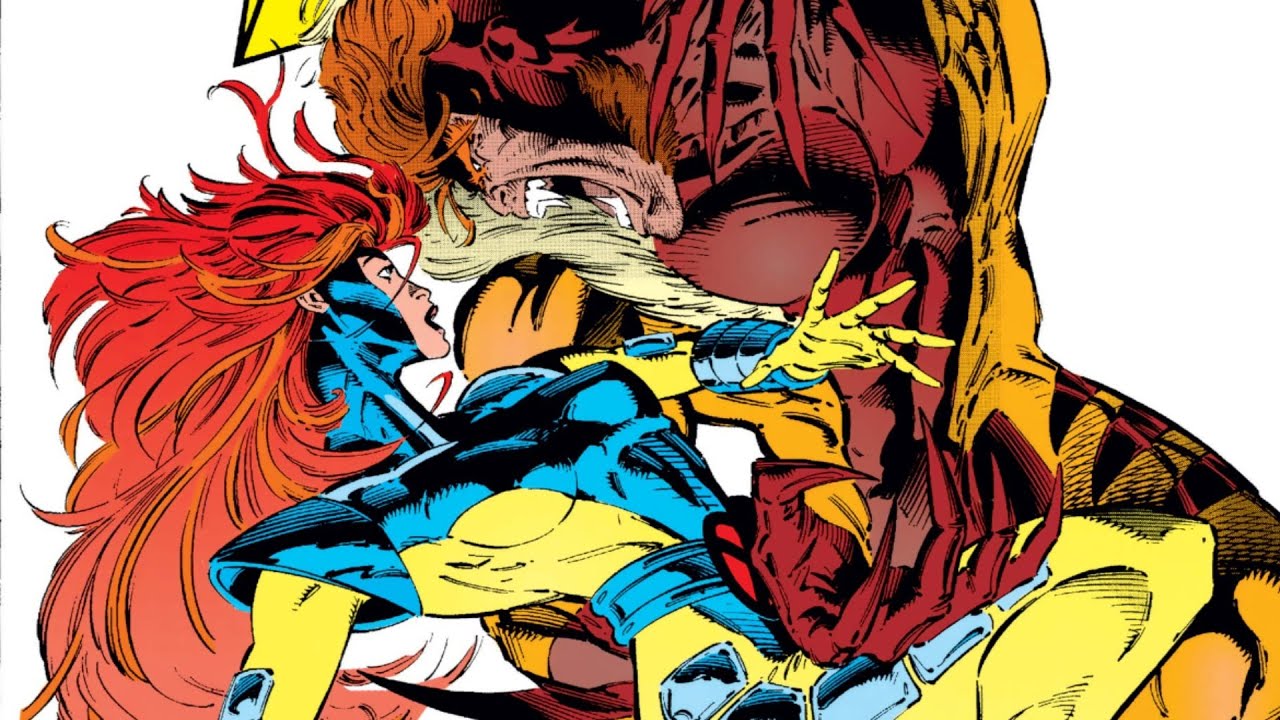 Jean Grey Vs Sabretooth | X-Men #28 - YouTube