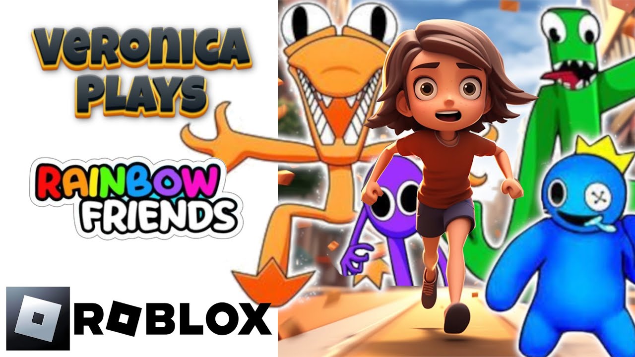 Veronica's Terrifying Adventure with Rainbow Friends - Roblox Horror ...