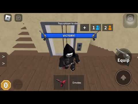Murder & Sheriff victory (MM2) - YouTube
