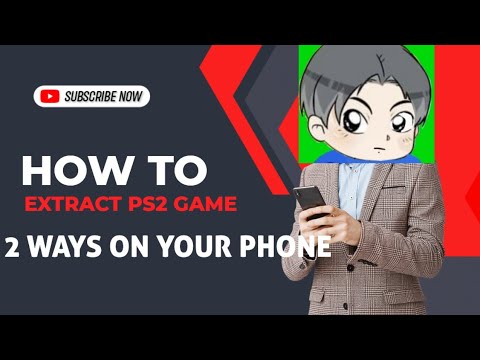 How to extract ps2 game zip format to iso format. Aethersx2 tutorial. 2 ...