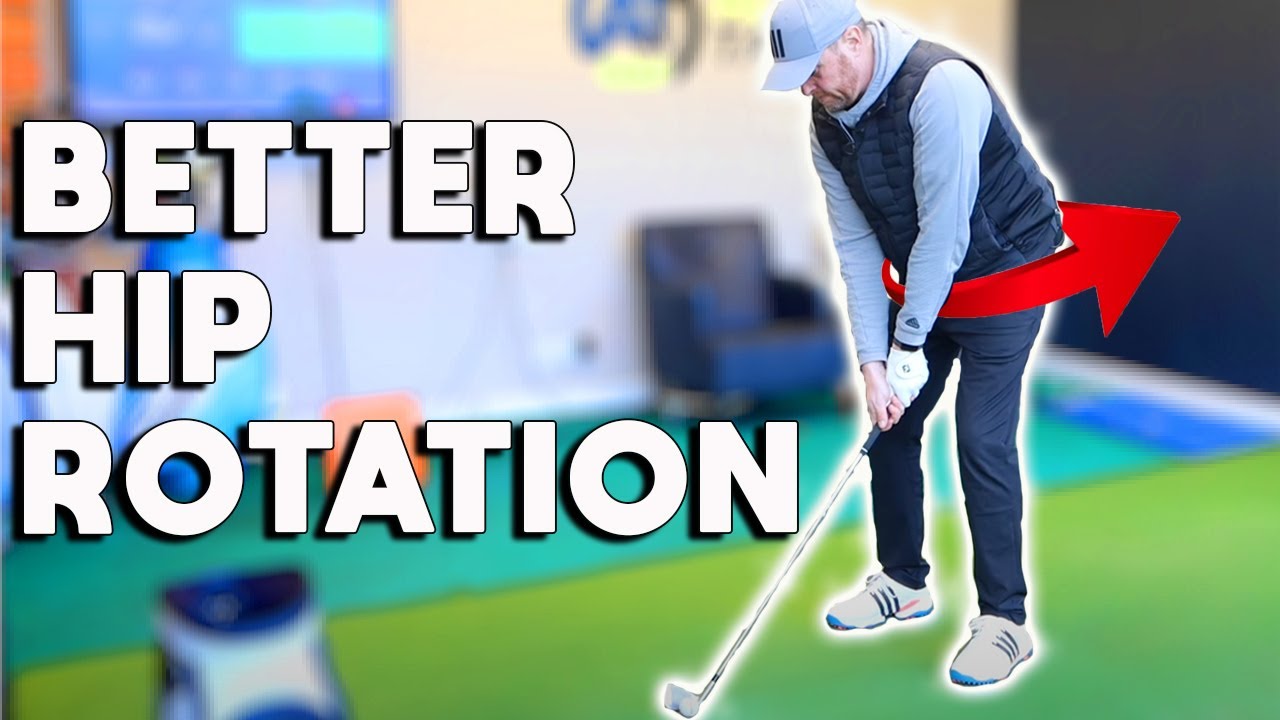 How to get perfect HIP ROTATION in the DOWNSWING - YouTube