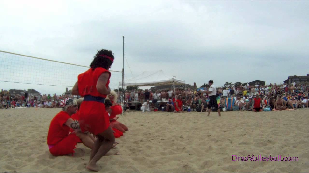 Rehoboth Beach Drag Volleyball 2012 (part2/7) - YouTube