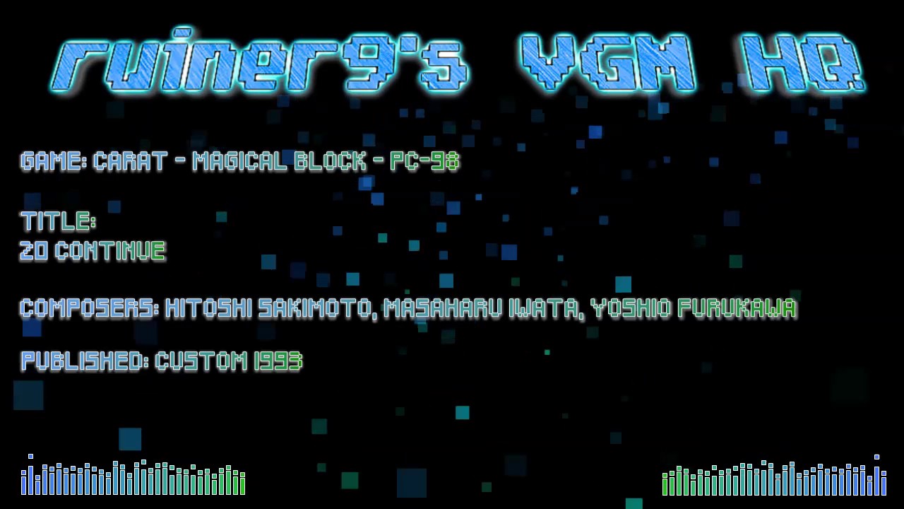 Carat - Magic Block PC-98 OST 20 Continue - YouTube