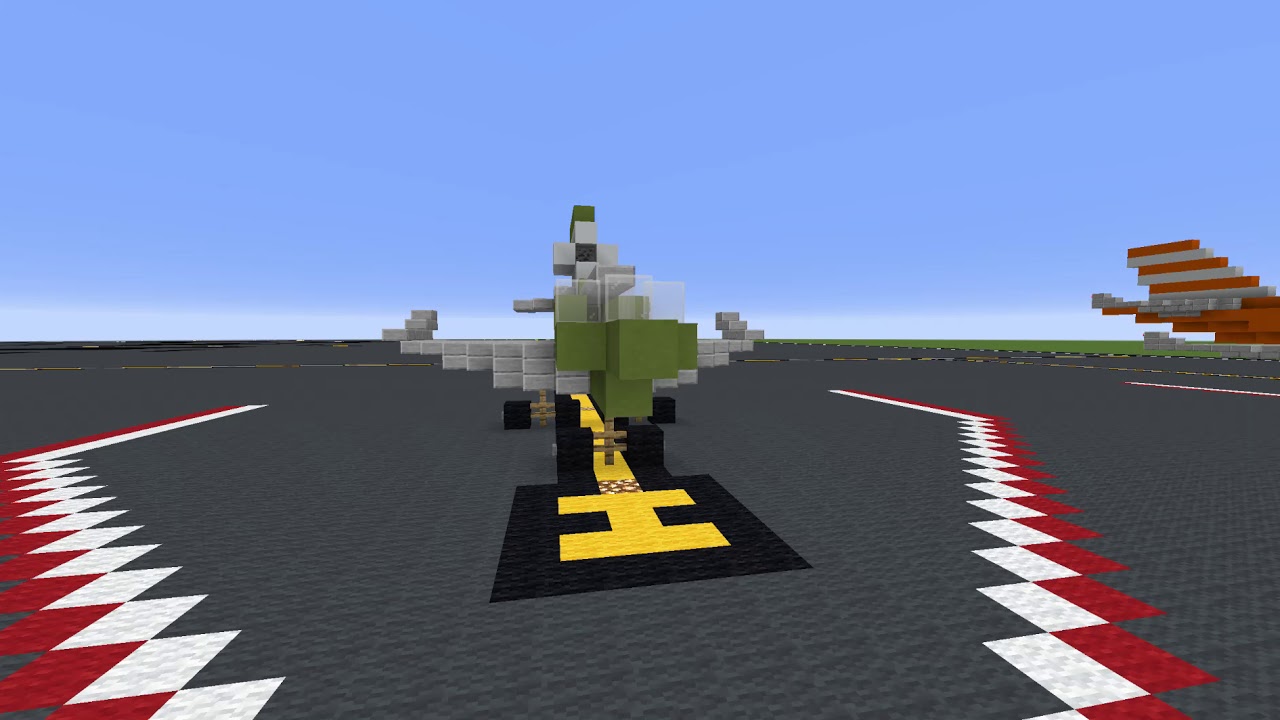 Minecraft | F-16 Kampfjet! - YouTube