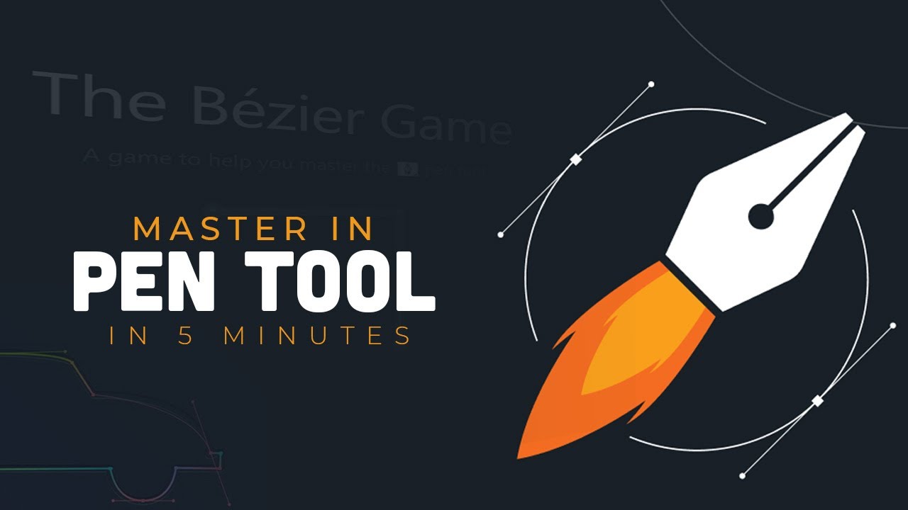 How to Use Pen tool in Illustrator Bangla Tutorial | Bezier Game | Pen ...