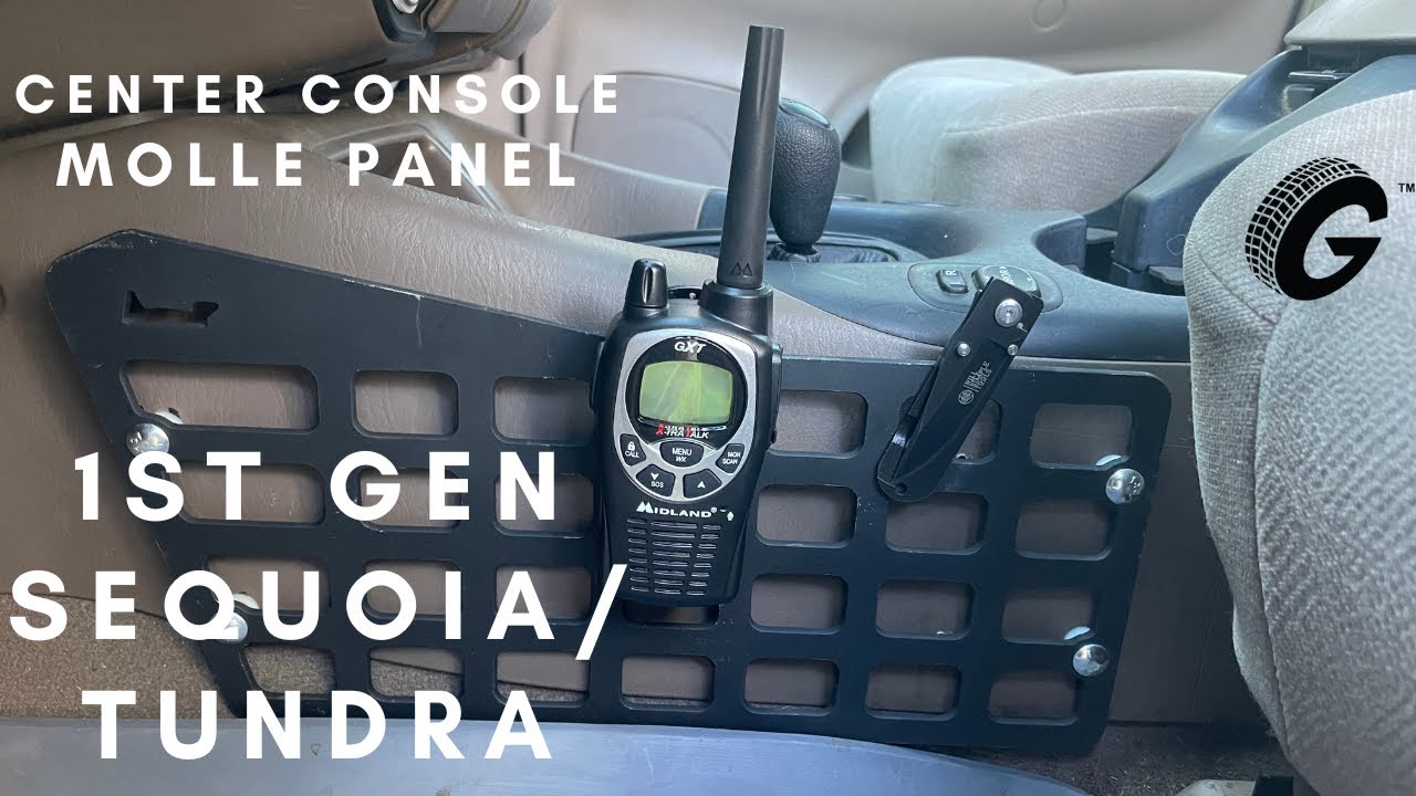 EP. 34. 1st Gen Sequoia Center Console Molle Panel Install - YouTube