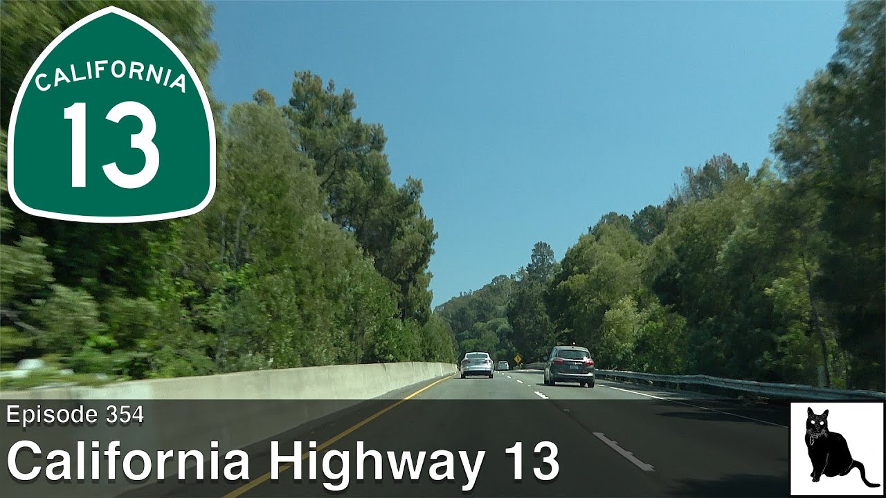 California Highway 13 (Oakland Hills) - YouTube