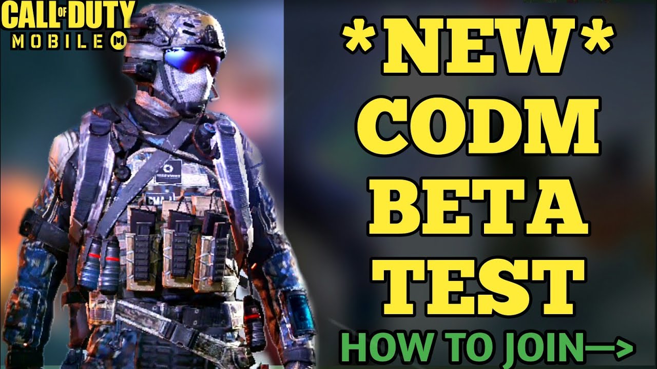 CALL OF DUTY MOBILE BETA TEST—HOW TO JOIN CODM BETA TEST ON PLAYSTORE ...