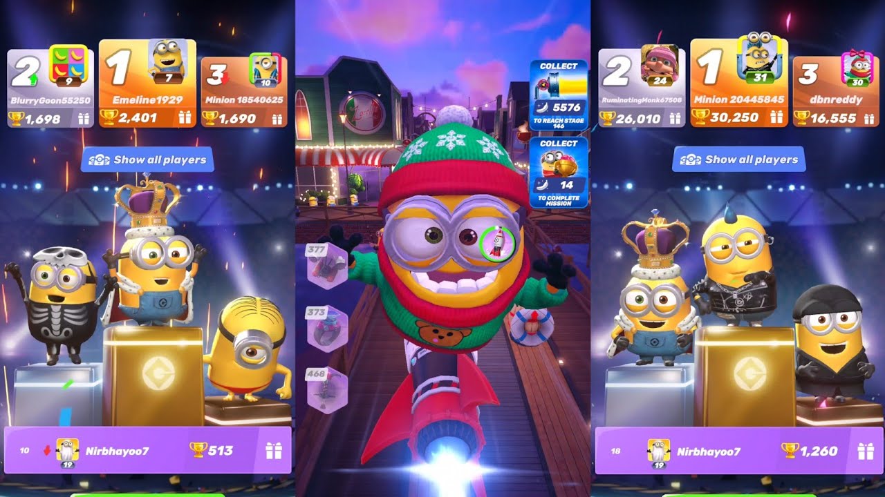 Holiday Bob Gameplay | New Minion rush | - YouTube