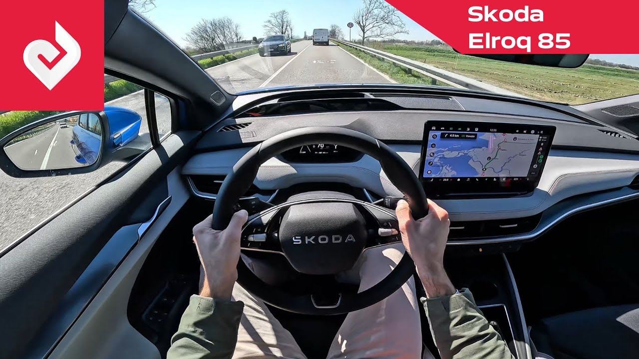 POV Skoda Elroq | Walkaround, Trunk, Back Seats, Cockpit/ASMR, Driving ...