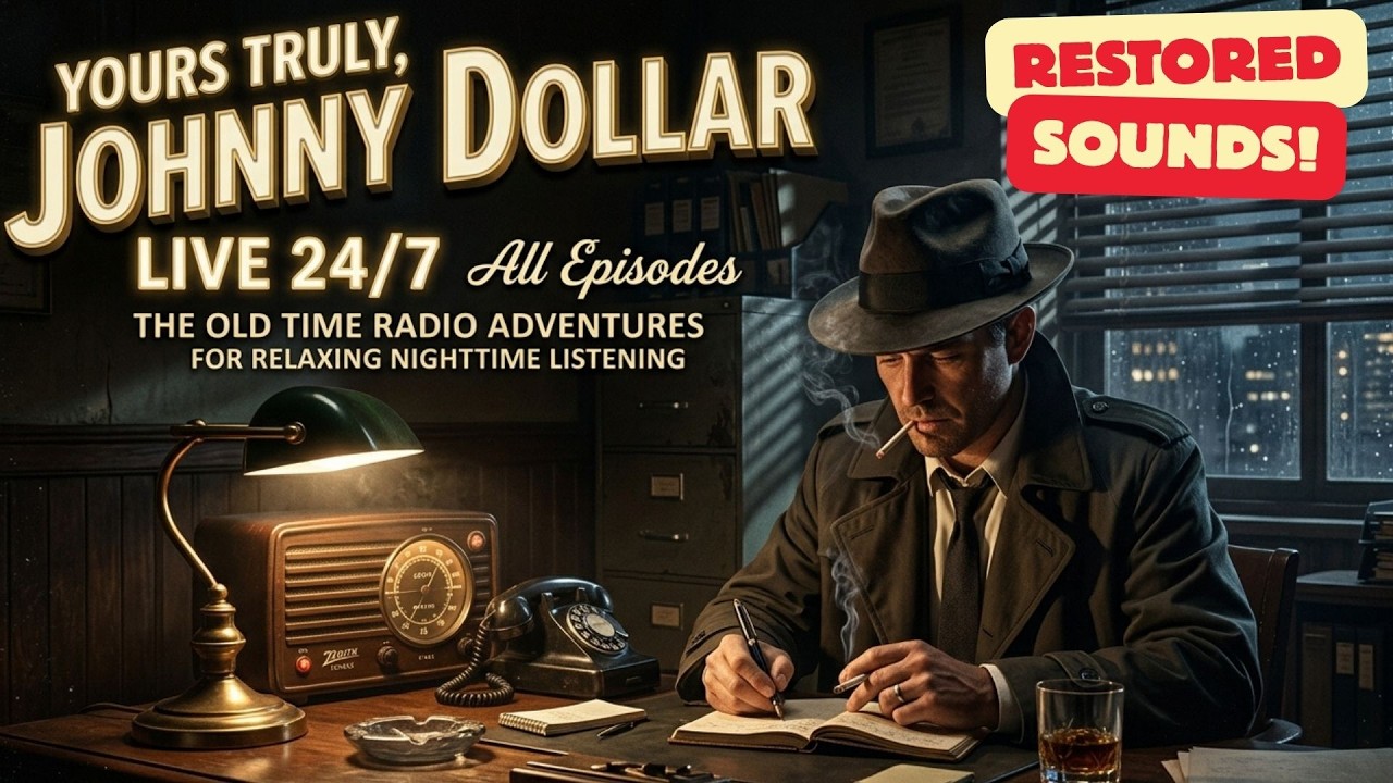 Yours Truly, Johnny Dollar 24/7 - All Episodes ! Classic Radio ...