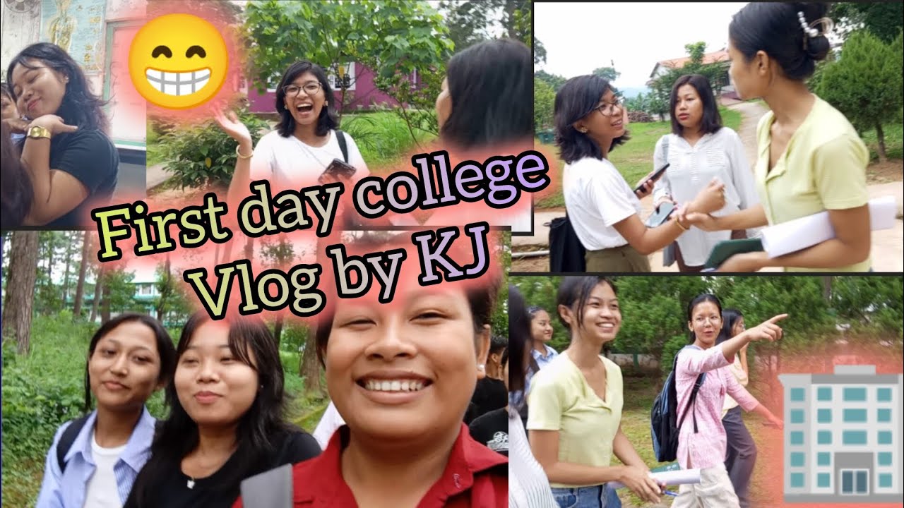 First day of college Life 🏢//UCC🌲🌲 meghalaya/// Shillong 👍👍 - YouTube