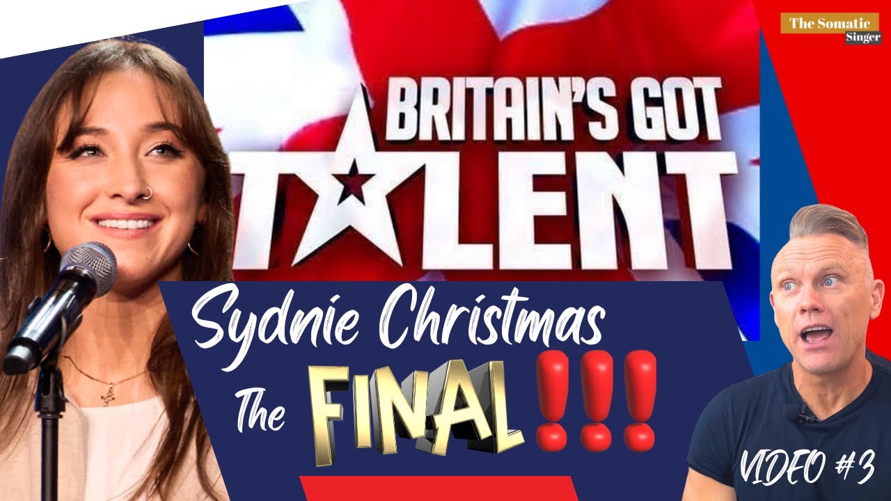 Sydnie Christmas BGT FINAL!!! Somewhere Over The Rainbow! VIDEO #3 ...