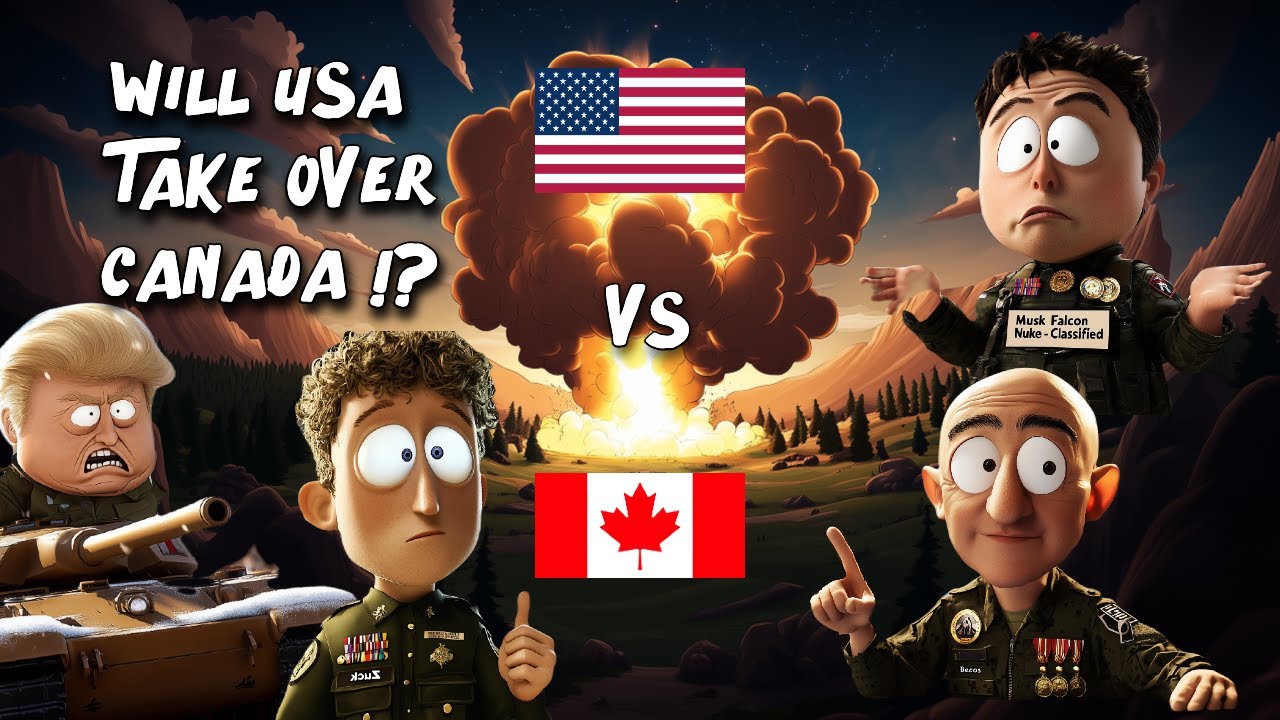 South Park Parody: Canada Takes On USA In EPIC Cartoon Battle - YouTube