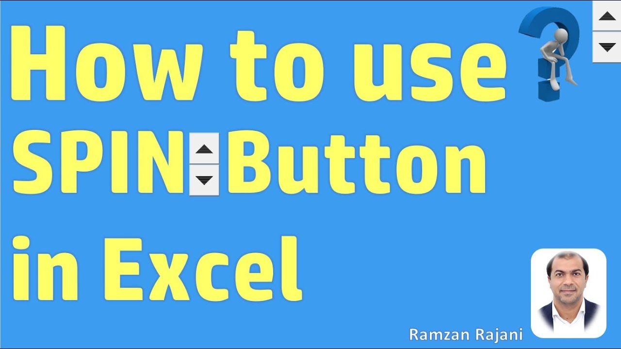 How To Add A Spin Button In Excel YouTube How To Add A Spin Button In Excel YouTube