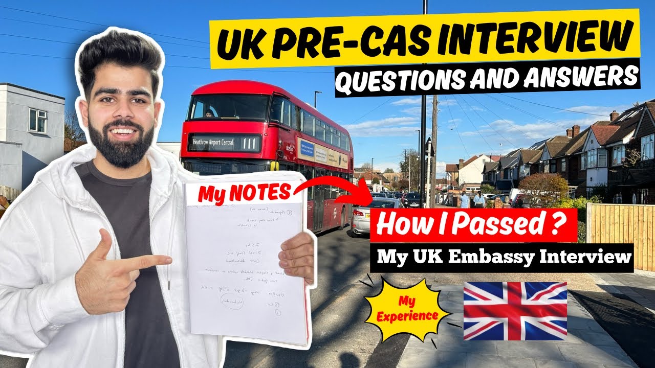 How I Passed UK🇬🇧 Pre-CAS Interview | Questions & Answers for UK ...
