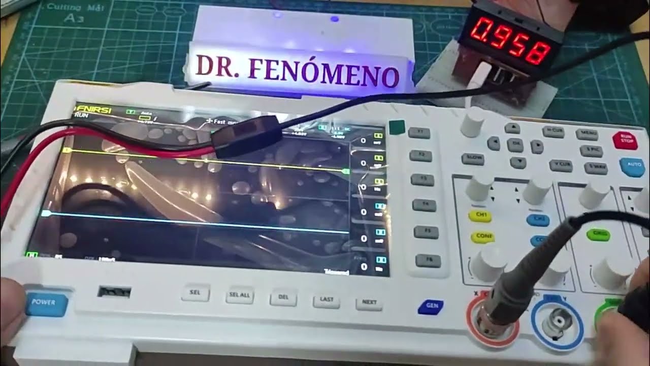 Osciloscopio FNIRSI 1014D - Unboxing - YouTube