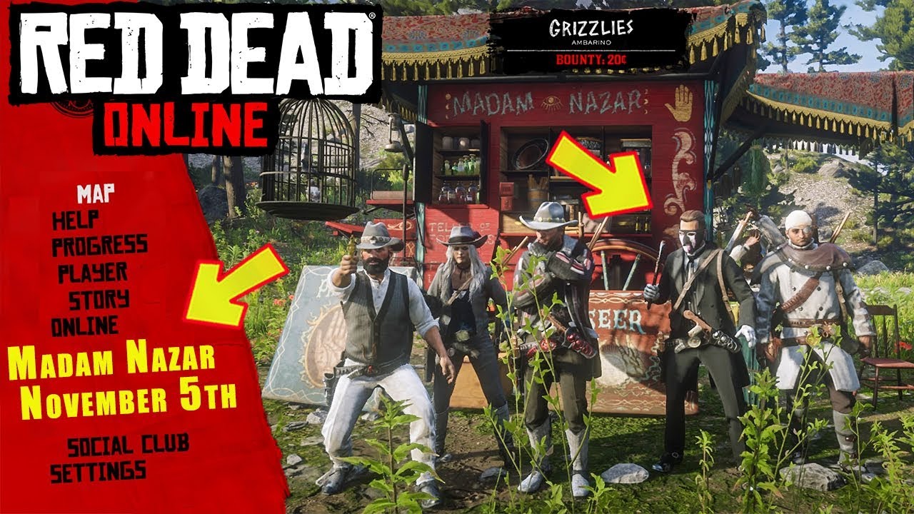 DAILY MADAM NAZAR LOCATION, WEEKLY SET AND CHALLENGES - NOVEMBER 5TH ...