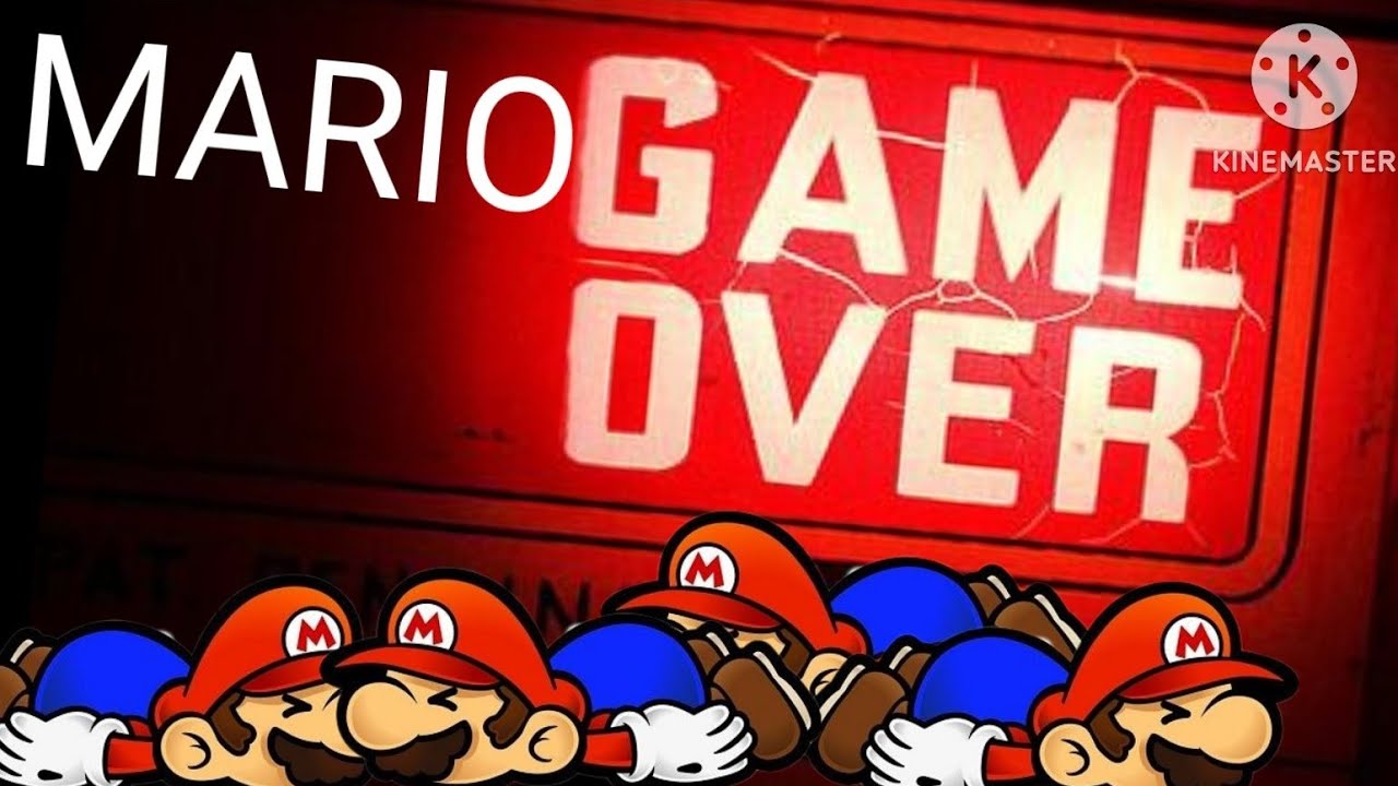 mario game over screens, but every time there's an existing game over ...