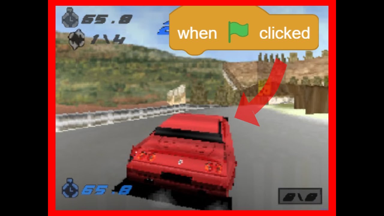 3D RACING ON SCRATCH - YouTube