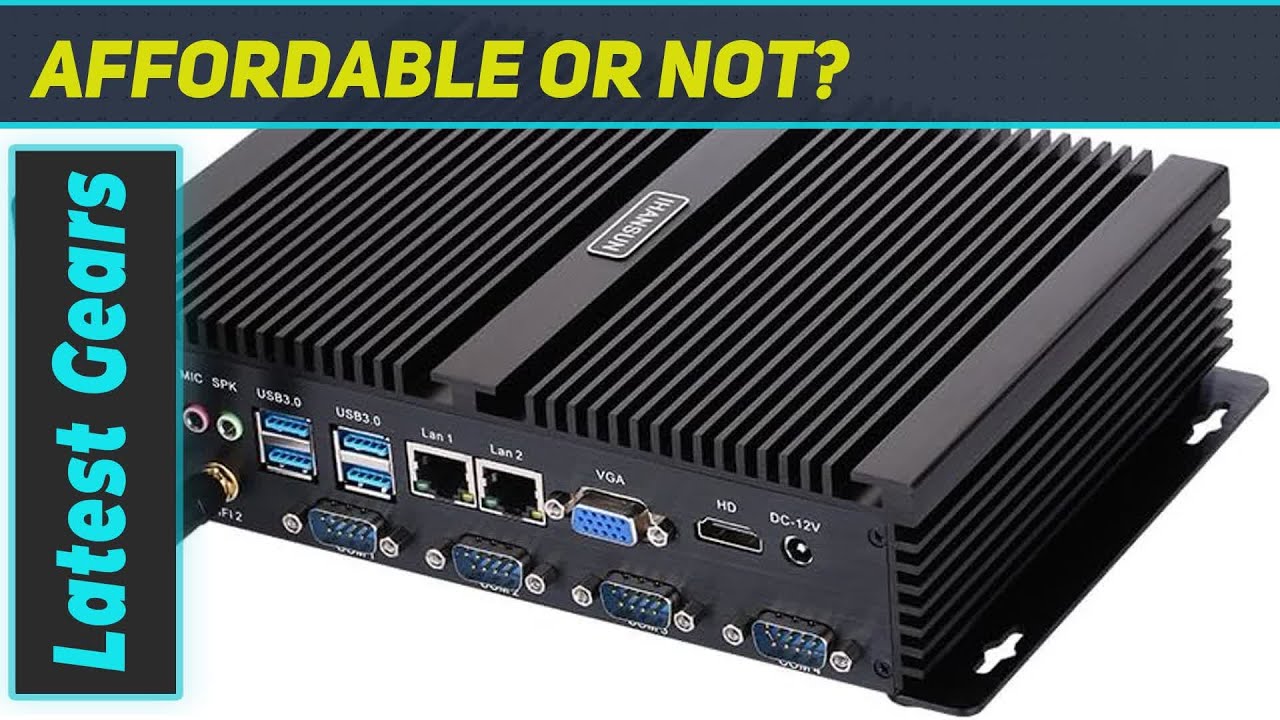 HUNSN Fanless Industrial PC IM02: The Best Silent Mini Computer for ...