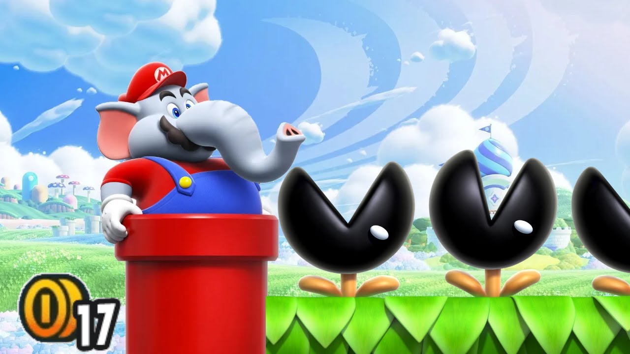 Super Mario Wonder - 17 - Muncher Fields - YouTube