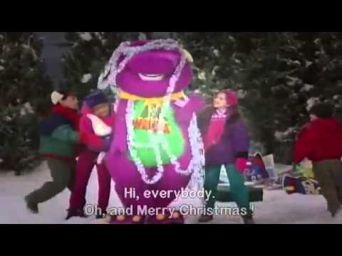 barney musical zoo night before christmas
