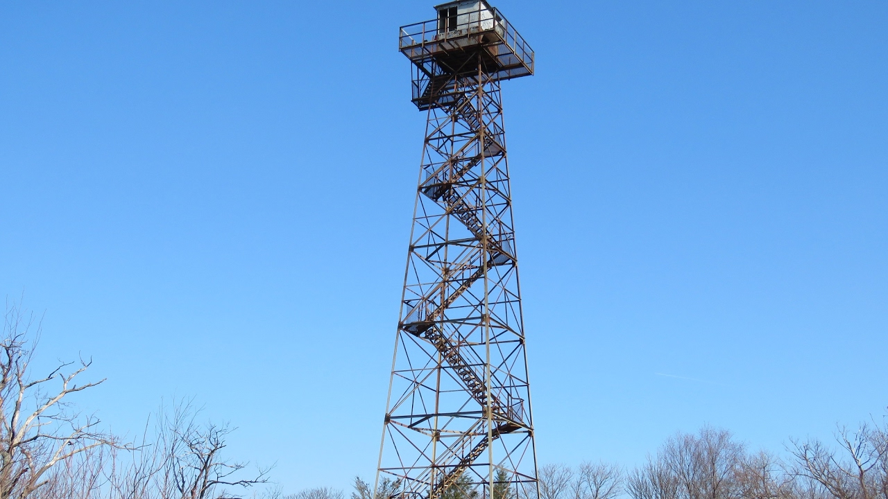 Hiking to the Stony Valley fire tower - YouTube