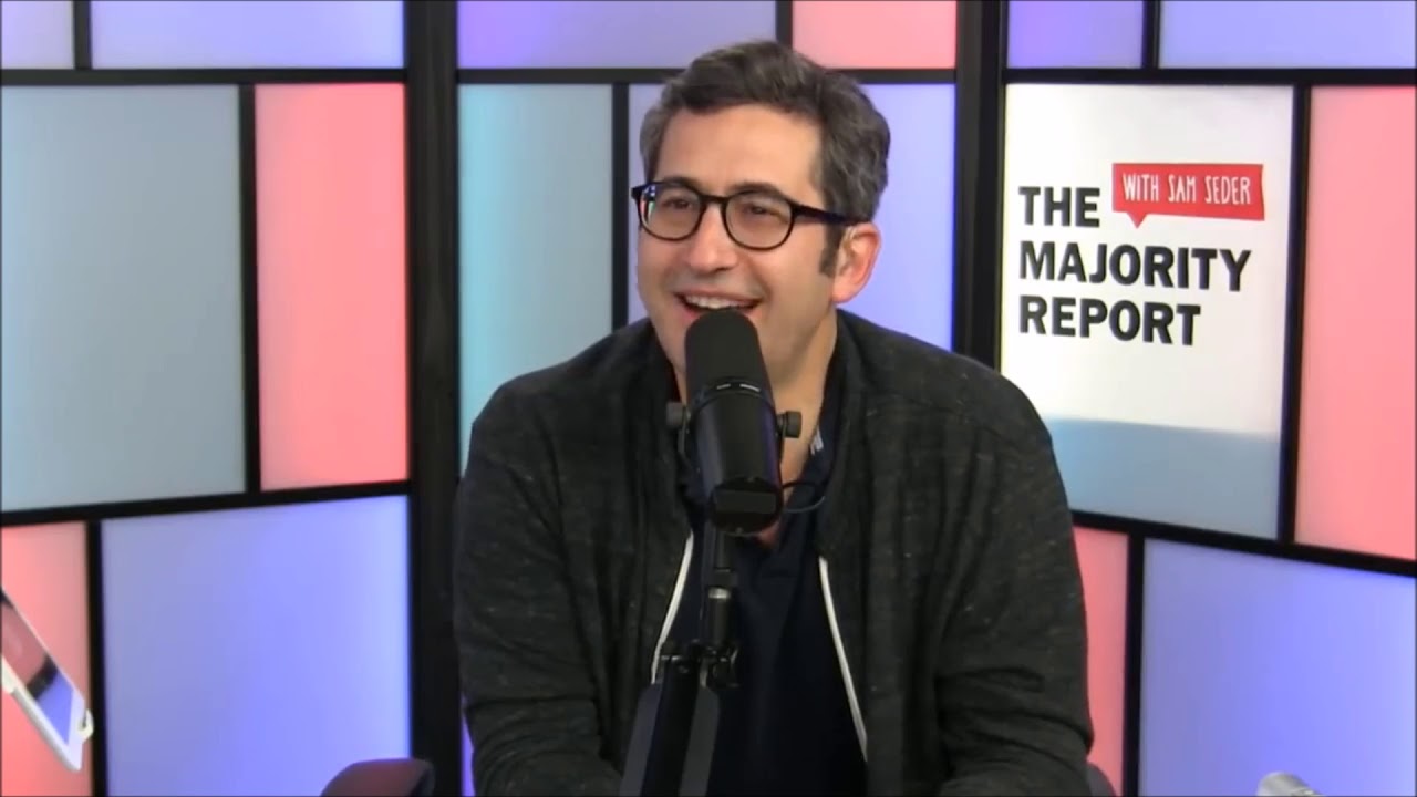 Sam Seder & Michael Brooks Play My Video On Majority Report - YouTube