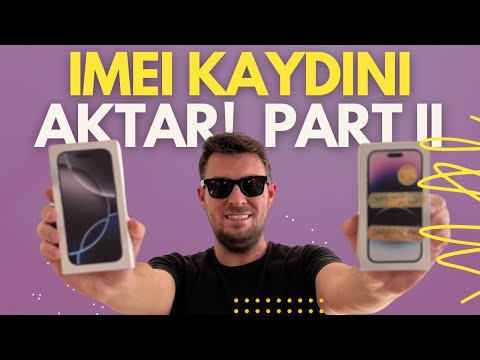Yurtdışından alınma 📱 IPHONE 'umuzu kayıt ücreti ödemeden 🙅‍♂️ yeniliyoruz ✨ PART II