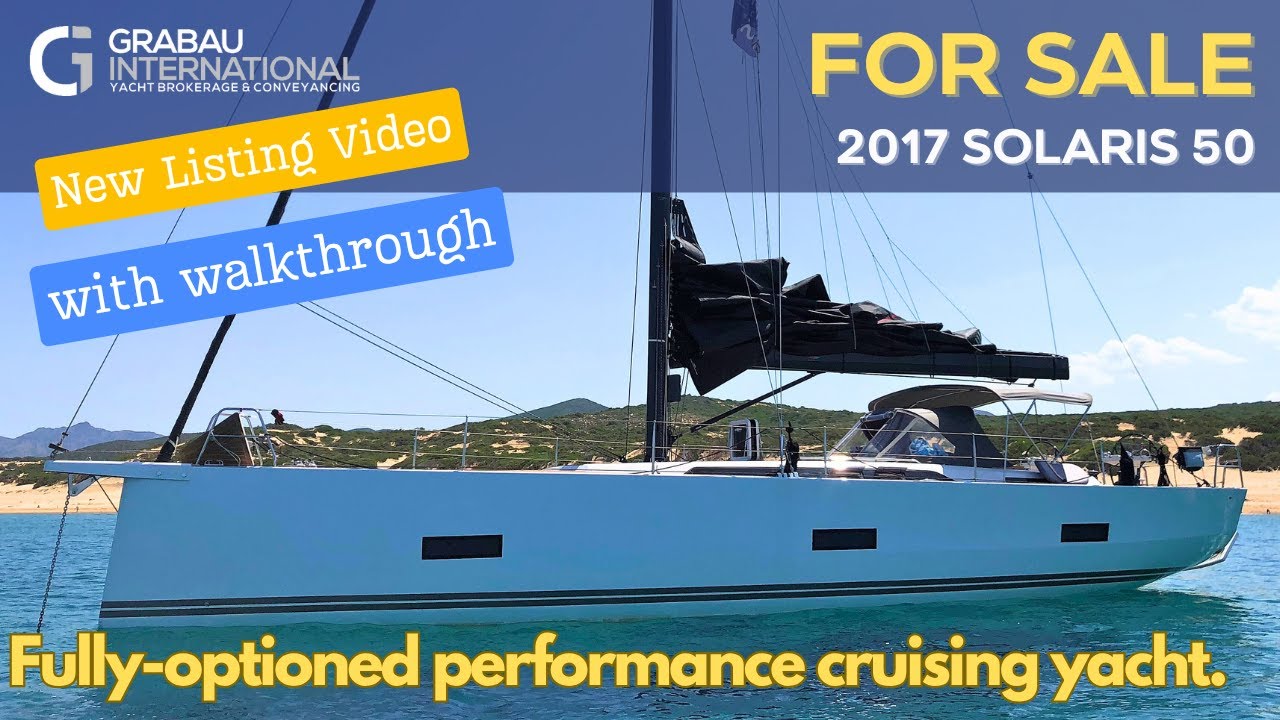 2017 SOLARIS 50 'Aloha' | Sailing Yacht for sale with Grabau ...