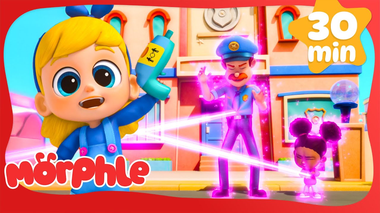 Officer April | Morphle | Superhero Cartoon for Kids | Moonbug Kids ...