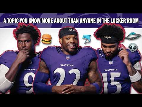 What's One Topic Ravens Know More About Than Their Teammates? | Ravens Superlatives