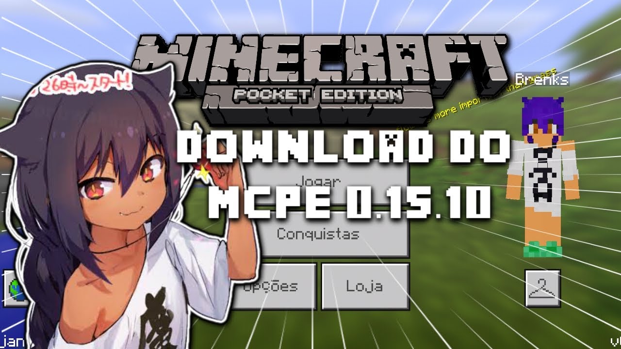 🎄 DOWNLOAD DO MCPE 0.15.10 SEM TEXTURA E DO MCPE 0.15.10 COM TEXTURA PVP E SHADERS ULTRA ...