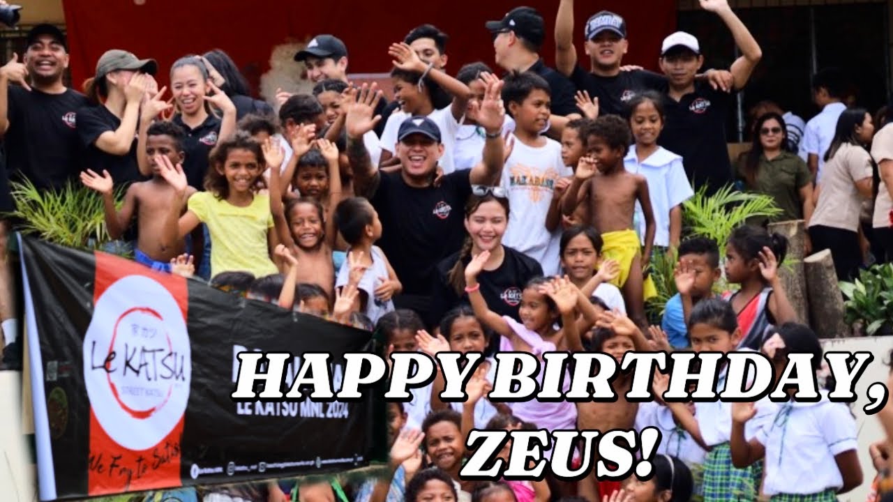 ZEUS COLLINS’ BIRTHDAY CELEBRATION! | Zeus & Pauline - YouTube
